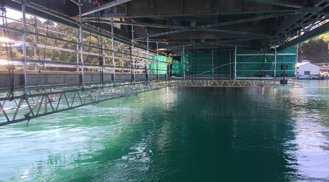 Narooma Road Bridge - Novocastrian Scaffolding