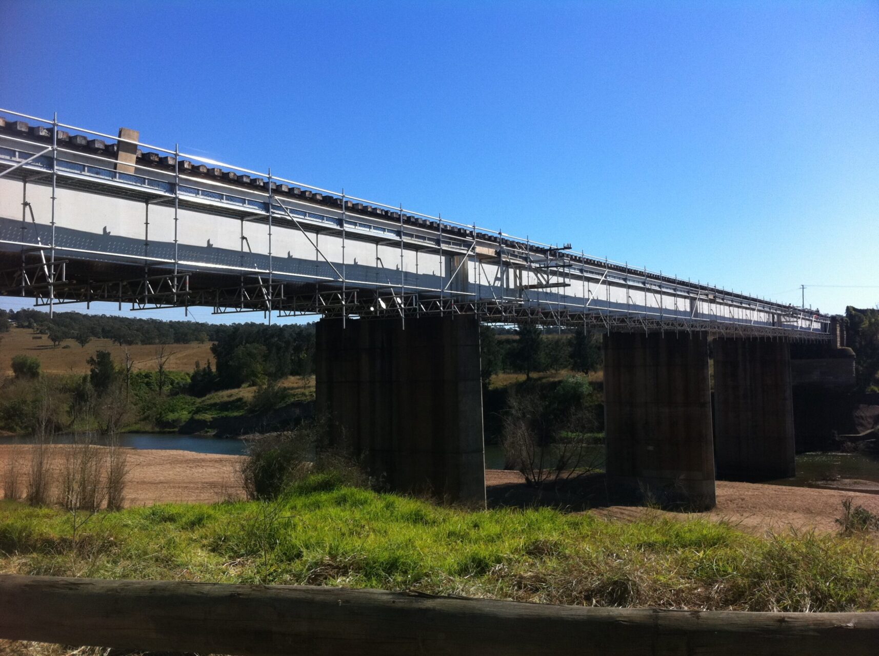 Rail Corridor, Under-bridge & Marine Barge Access : Novoscaff